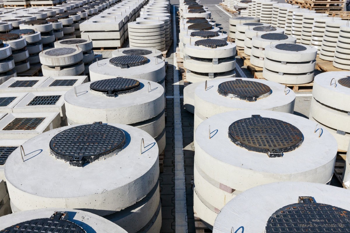 Placi de acoperire carosabile circulare din beton armat cu capac - Elis ...